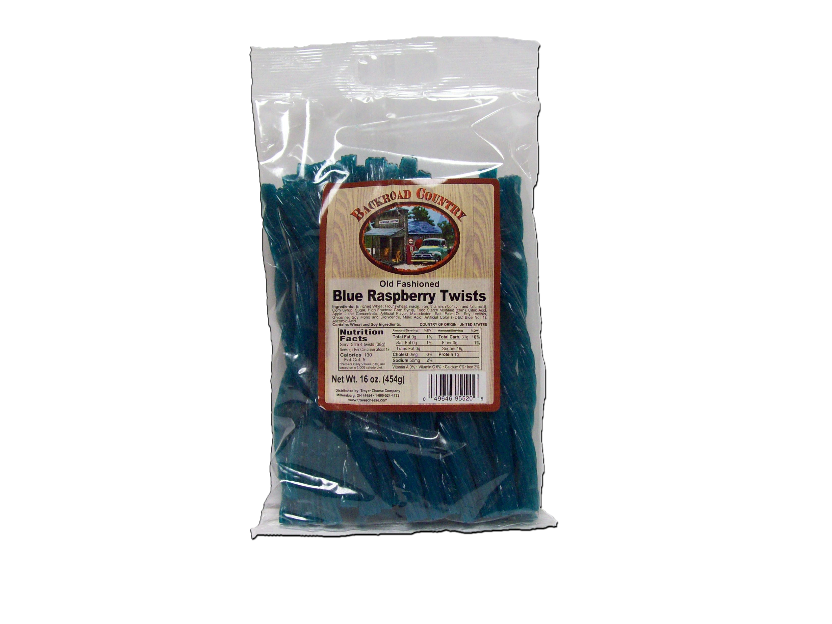 Blue Raspberry Twist 16oz. - Taste of Amish